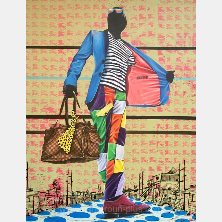 BORIS ANJE TABUFOR > Artiste plasticien > Cameroun